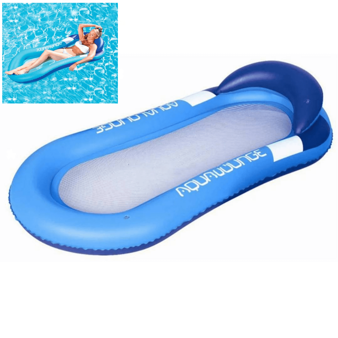 Sevenlady Inflatable Pool Floats Raft, Water Hammock Lounge with ...