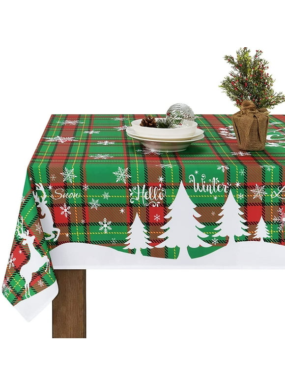 Christmas Tablecloths in Table Linens - Walmart.com