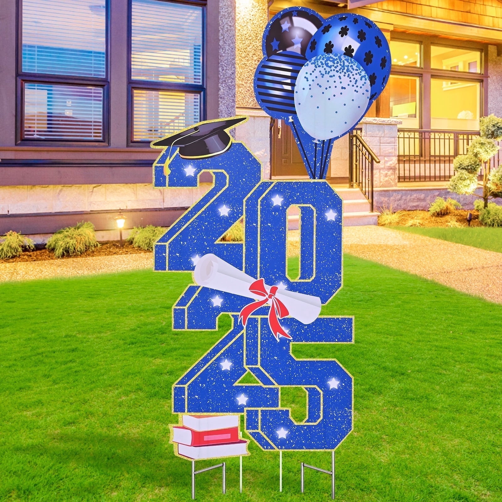 Sevenstars Graduation Yard Signs, 36.6x14.6 inch, Class of 2025 Outdoor ...