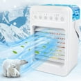 Sevenstars Portable AC Unit: Air Conditioner Fan with Humidifier & LED ...