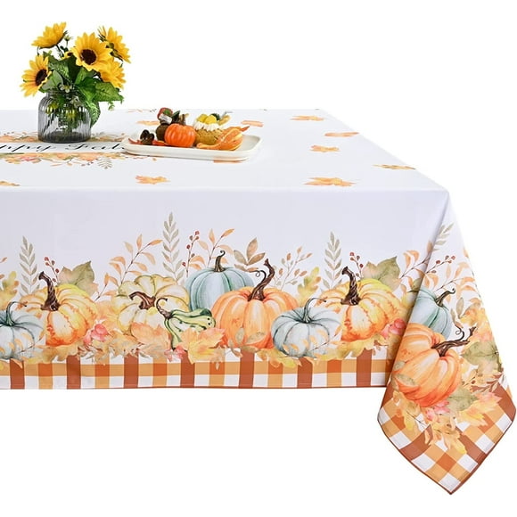 Tablecloths For Rectangular Tables Thanksgiving