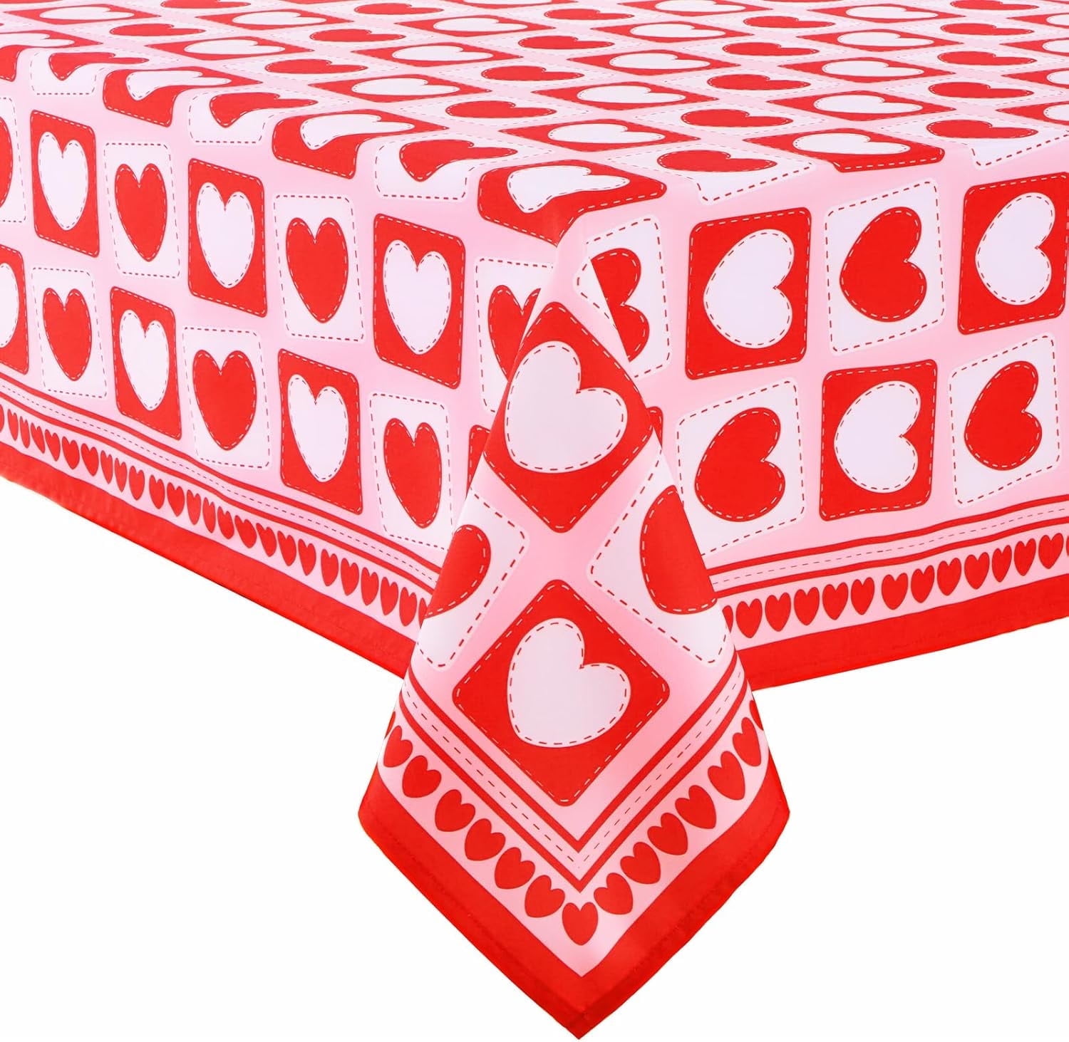 Sevenstars Valentine's Day Tablecloth Romantic Rectangle Table Cover ...