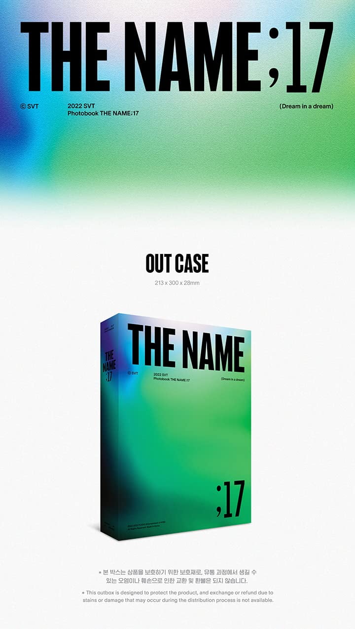 Seventeen - 2022 SVT PHOTOBOOK The Name;17 - Walmart.com