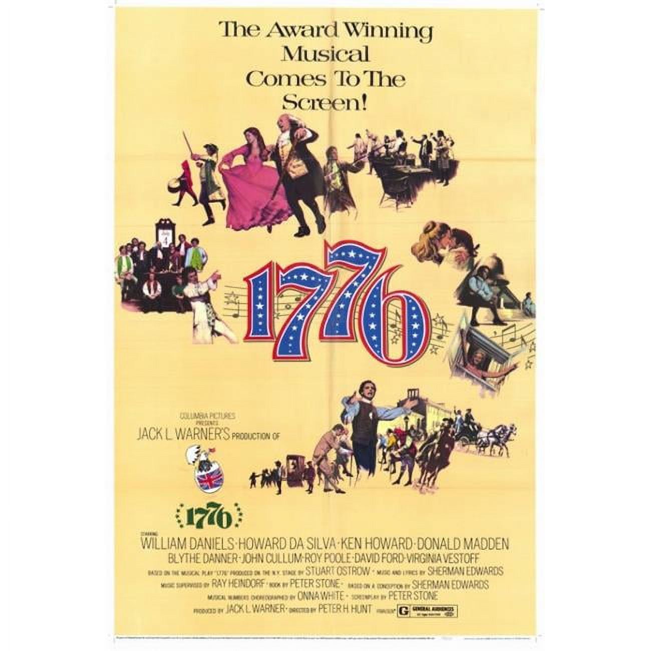 Seventeen Seventy-Six Movie Poster - 27 x 40 in. - Walmart.com