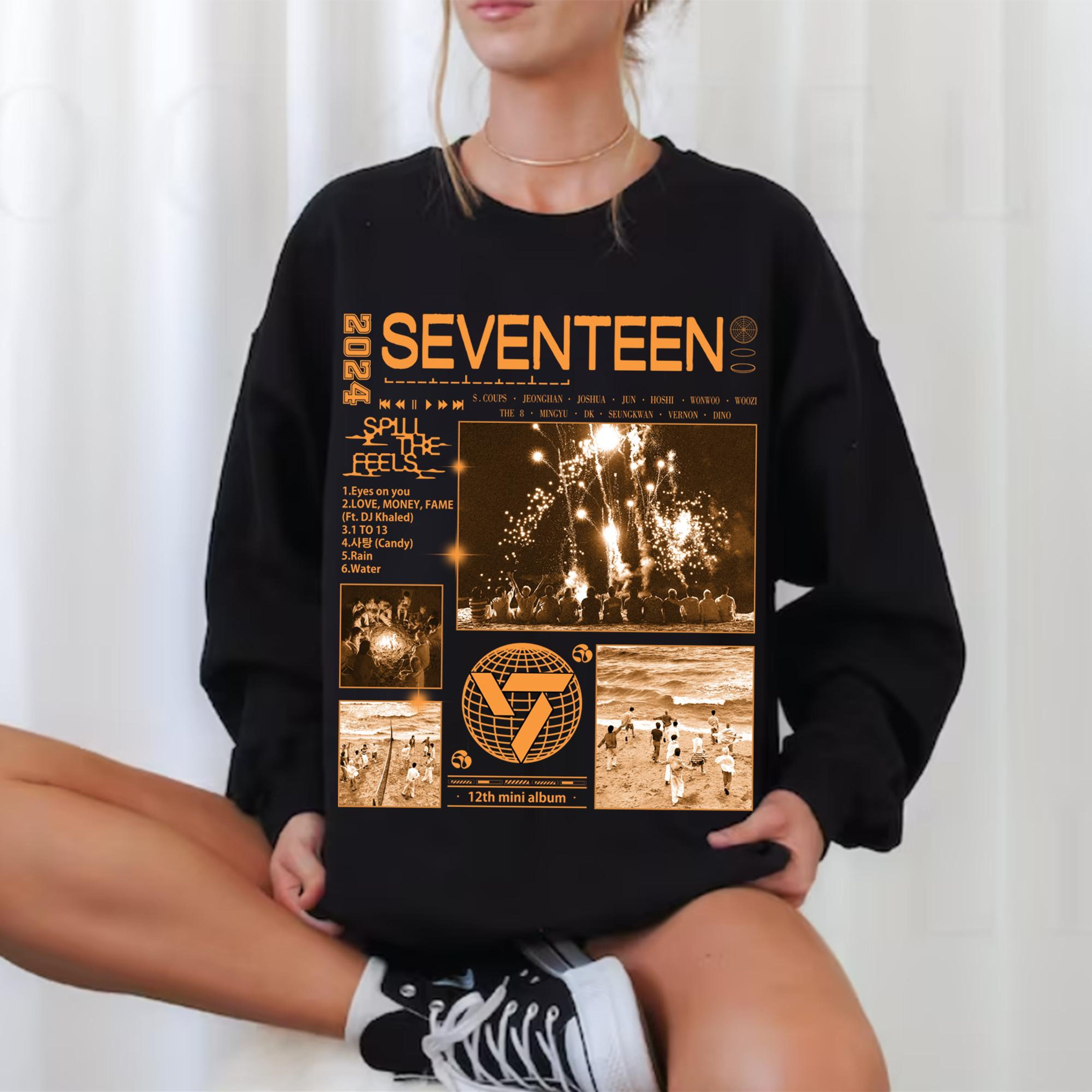 Seventeen Spill The Fells Album Sweatshirt, Seventeen Right Here World ...