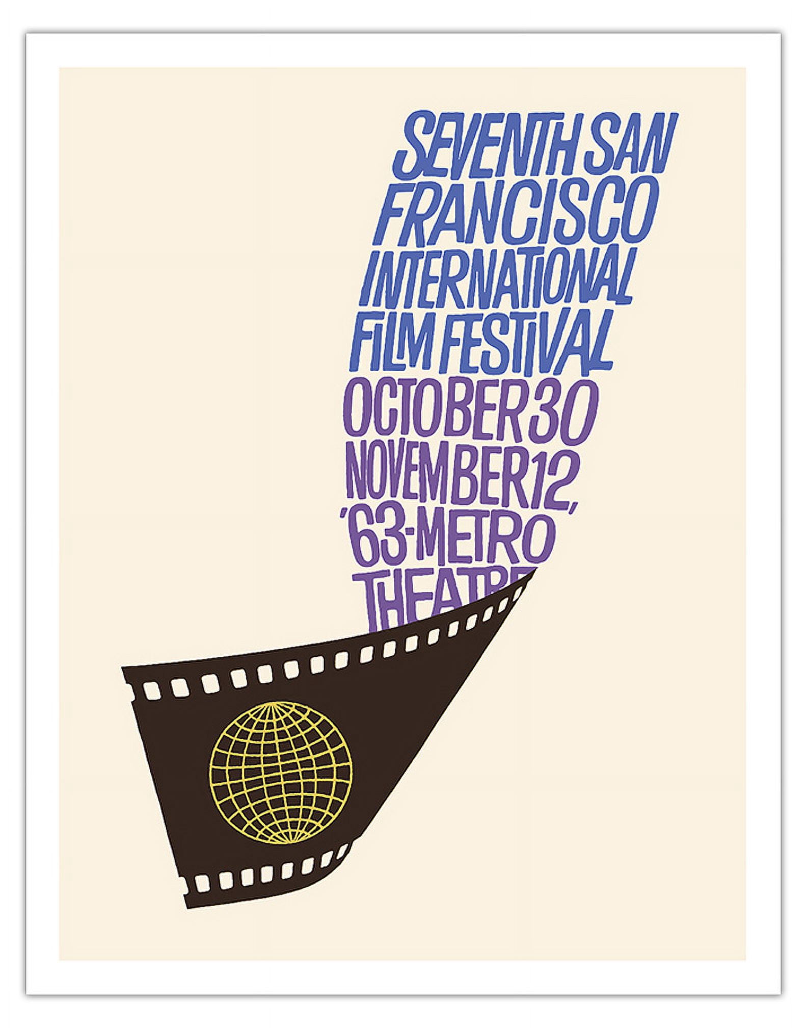 Seventh Annual 1963 San Francisco International Film Festival - Vintage ...