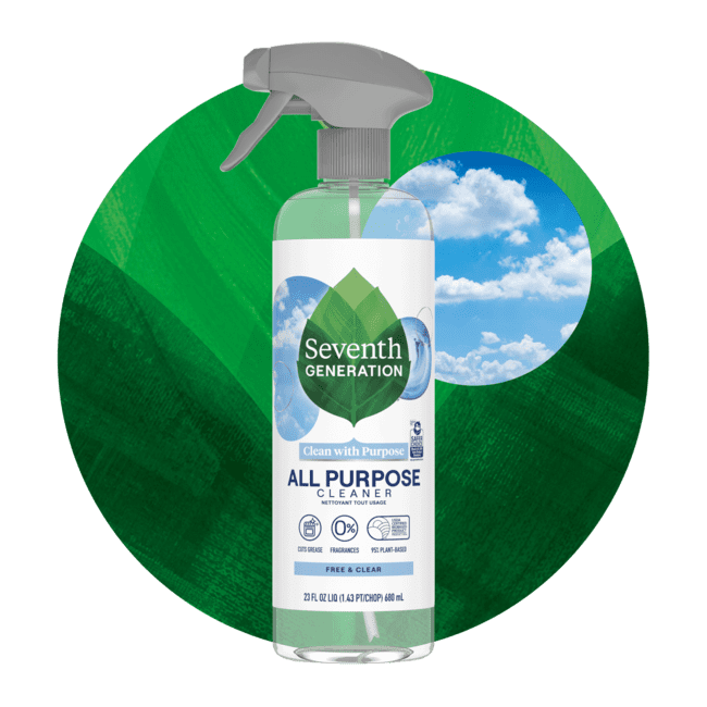 Seventh Generation All Purpose Cleaner Free & Clear 23 oz (Pack of 8 ...