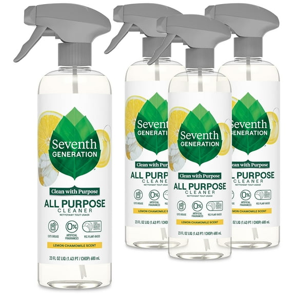 Seventh Generation Multi Surface Spray Cleaner, Lemon Chamomile Scent ...