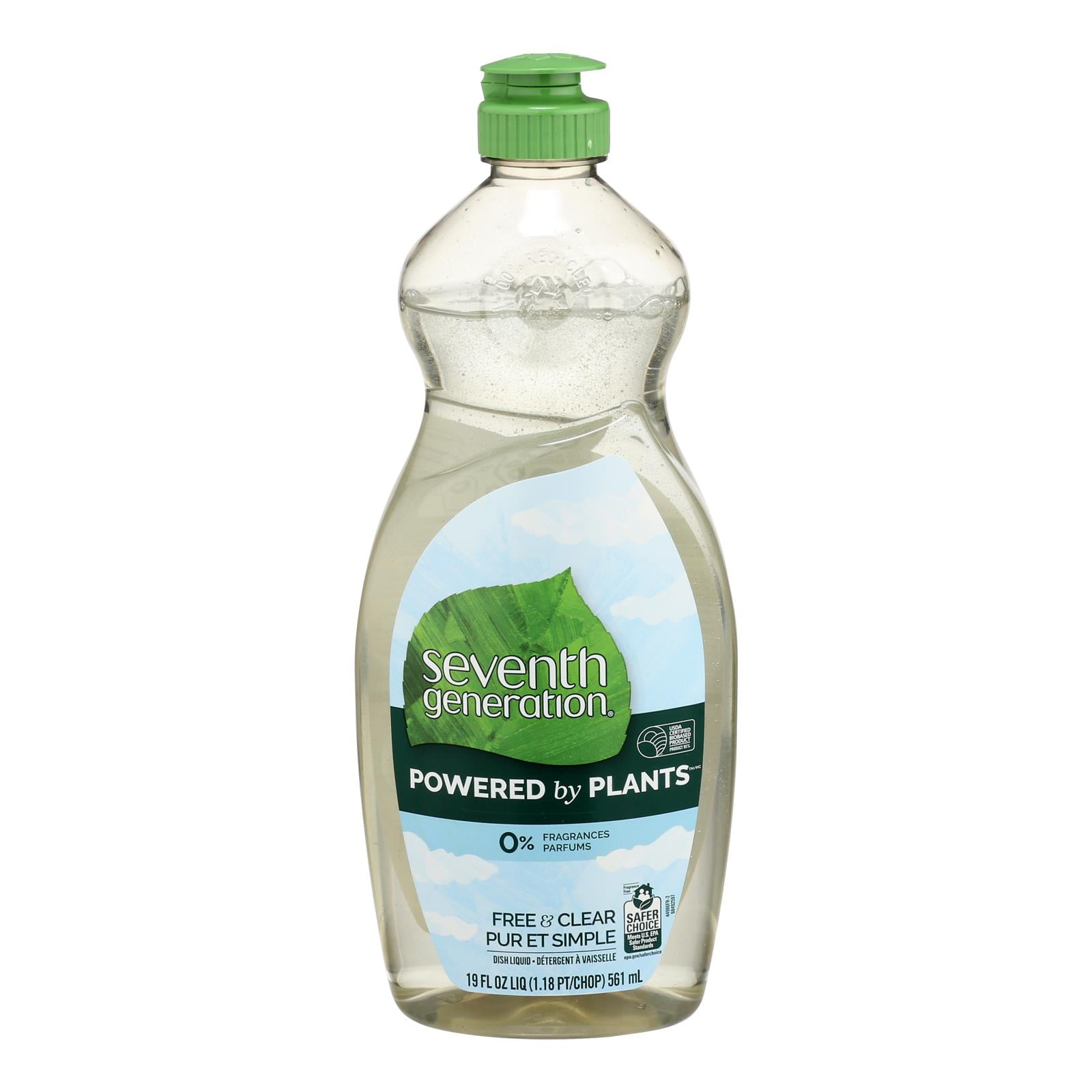Seventh Generation 44986 19 oz. Bottle Natural Dishwashing Liquid ...