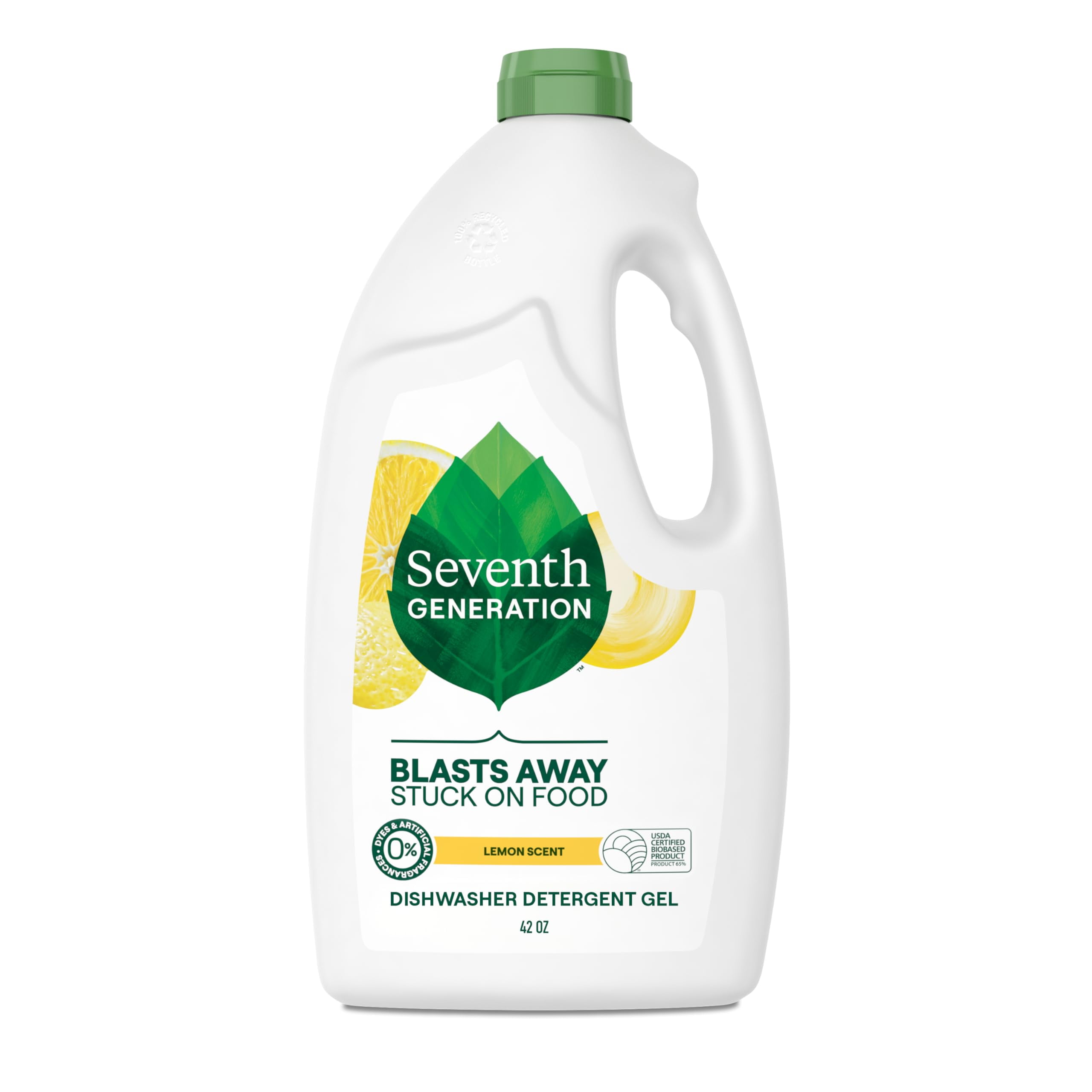 Seventh Generation Dishwasher Detergent Liquid Gel, Powers Away Stuck ...