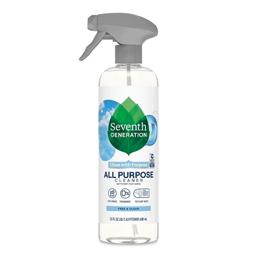 Seventh Generation Free and Clear All Purpose Cleaner, 23 Ounce -- 4 ...