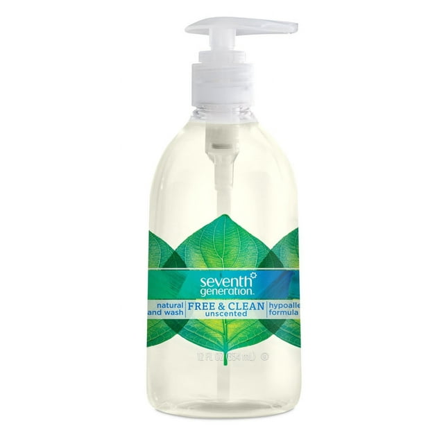 Seventh Generation Hand Wash, Free And Clean, 12 Ounce (Pack Of 6 ...