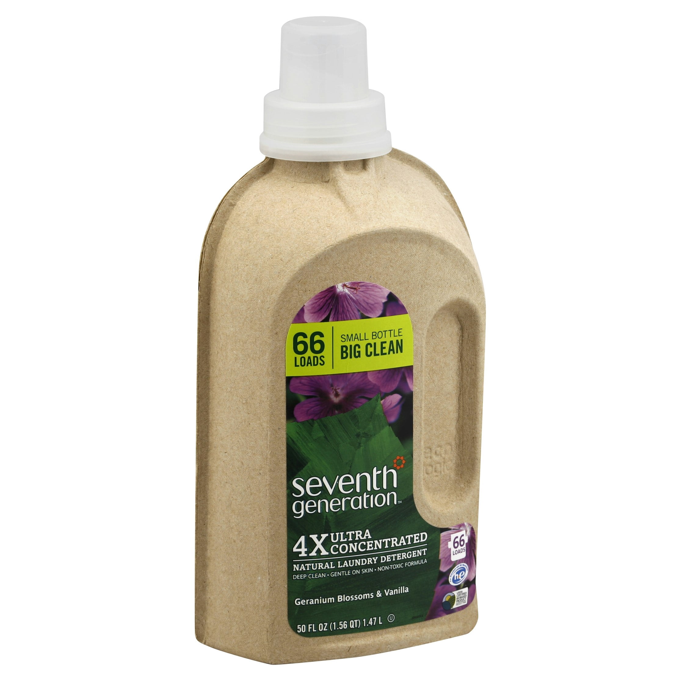 Seventh Generation Laundry Liquid Geranium Blossom 50 Ounce (Pack Of 6 ...