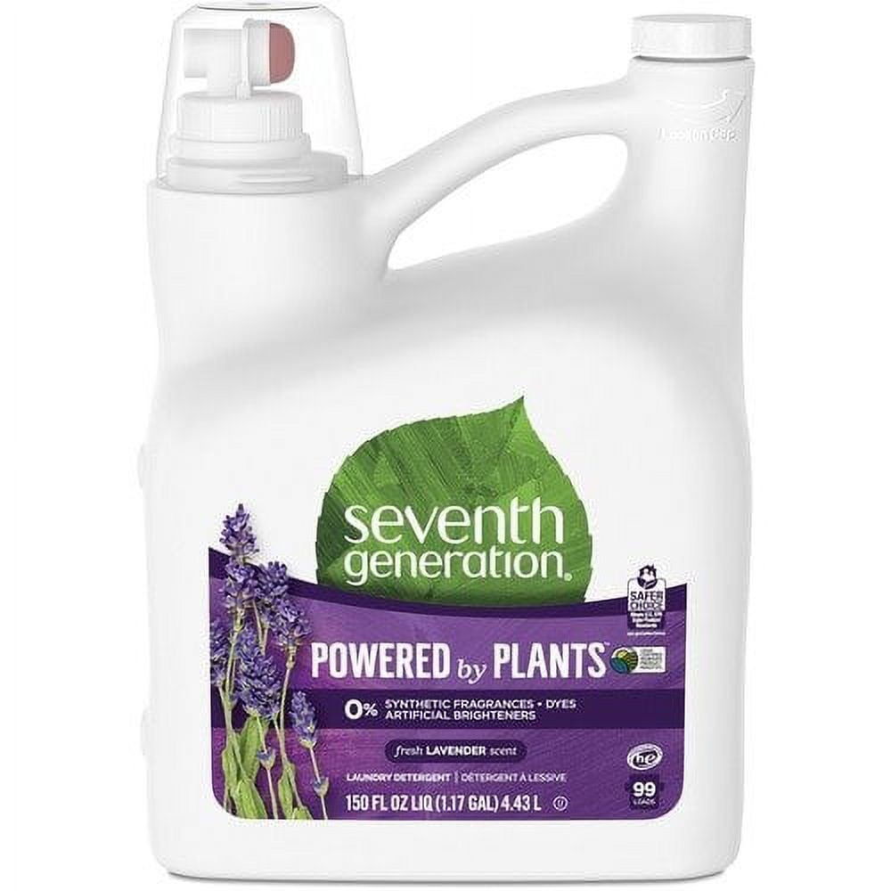 Seventh Generation® Natural Liquid Laundry Detergent, 4 Bottles ...