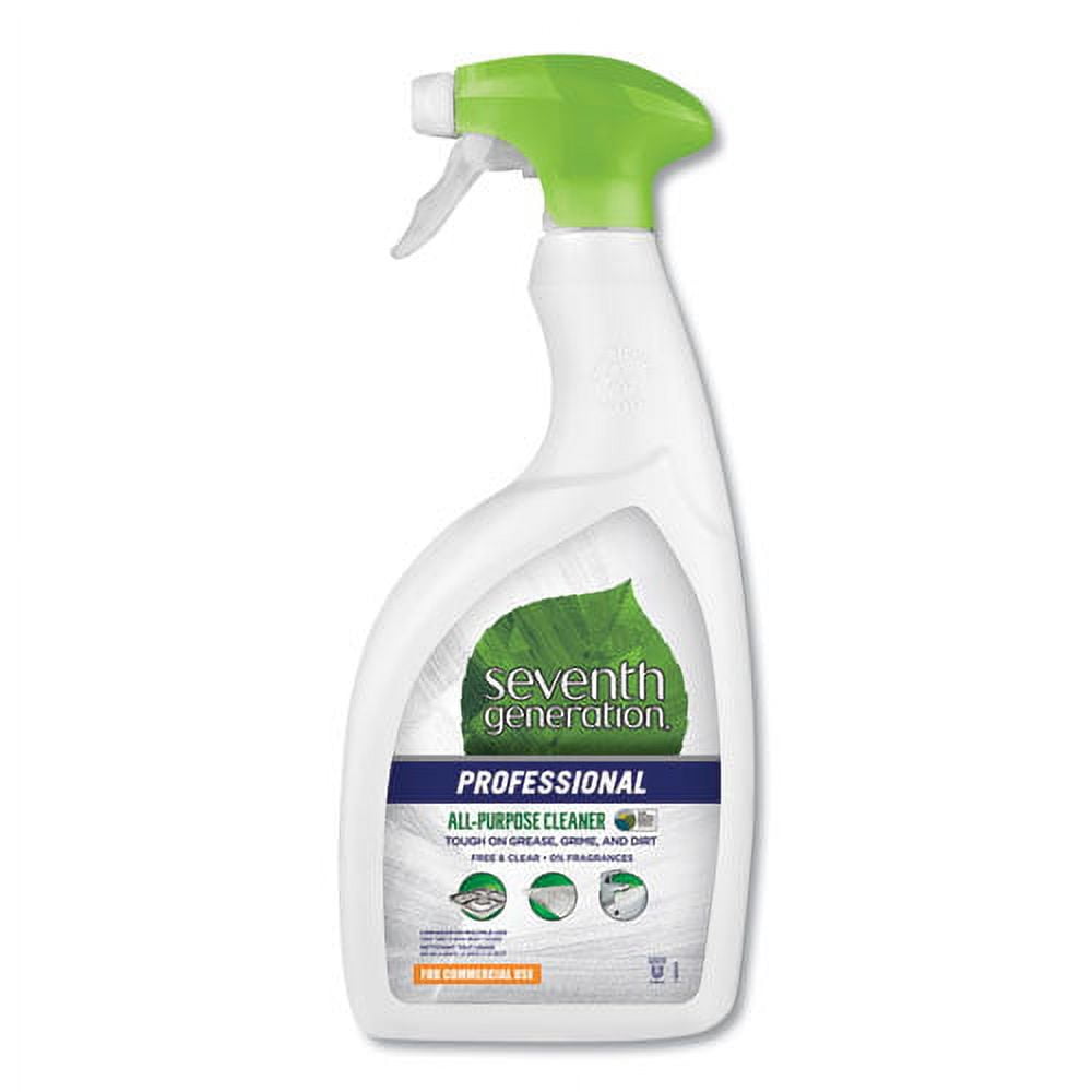 Seventh Generation Professional All-Purpose Cleaner, Free & Clear, 32 ...