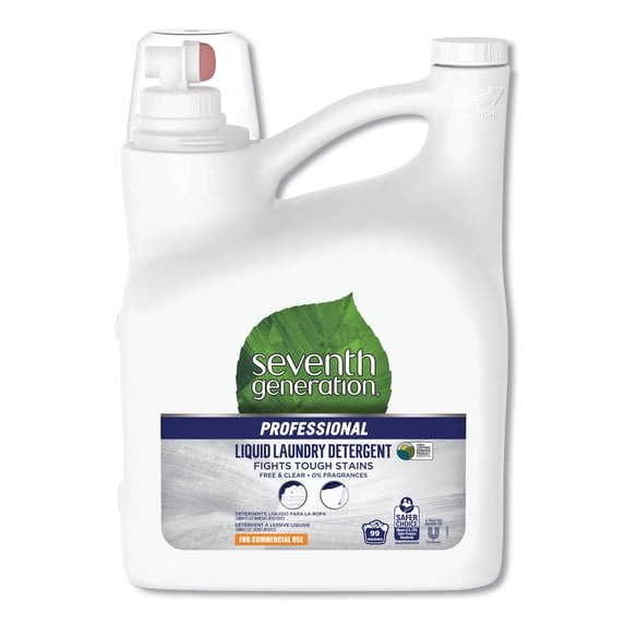 Seventh Generation Professional Liquid Laundry Detergent, Free and ...