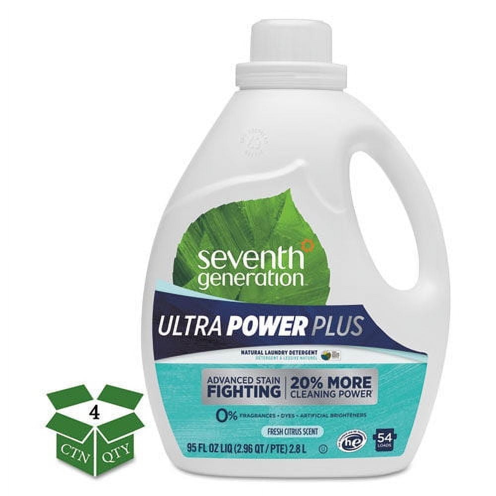 Seventh Generation SEV 22927CT Natural Liquid Laundry Detergent, Ultra ...