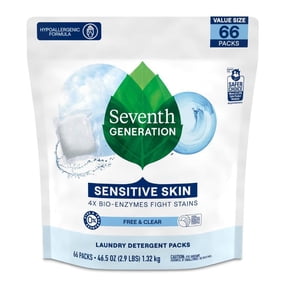 Seventh Generation Liquid Laundry Detergent, Fresh Citrus scent, 66 ...