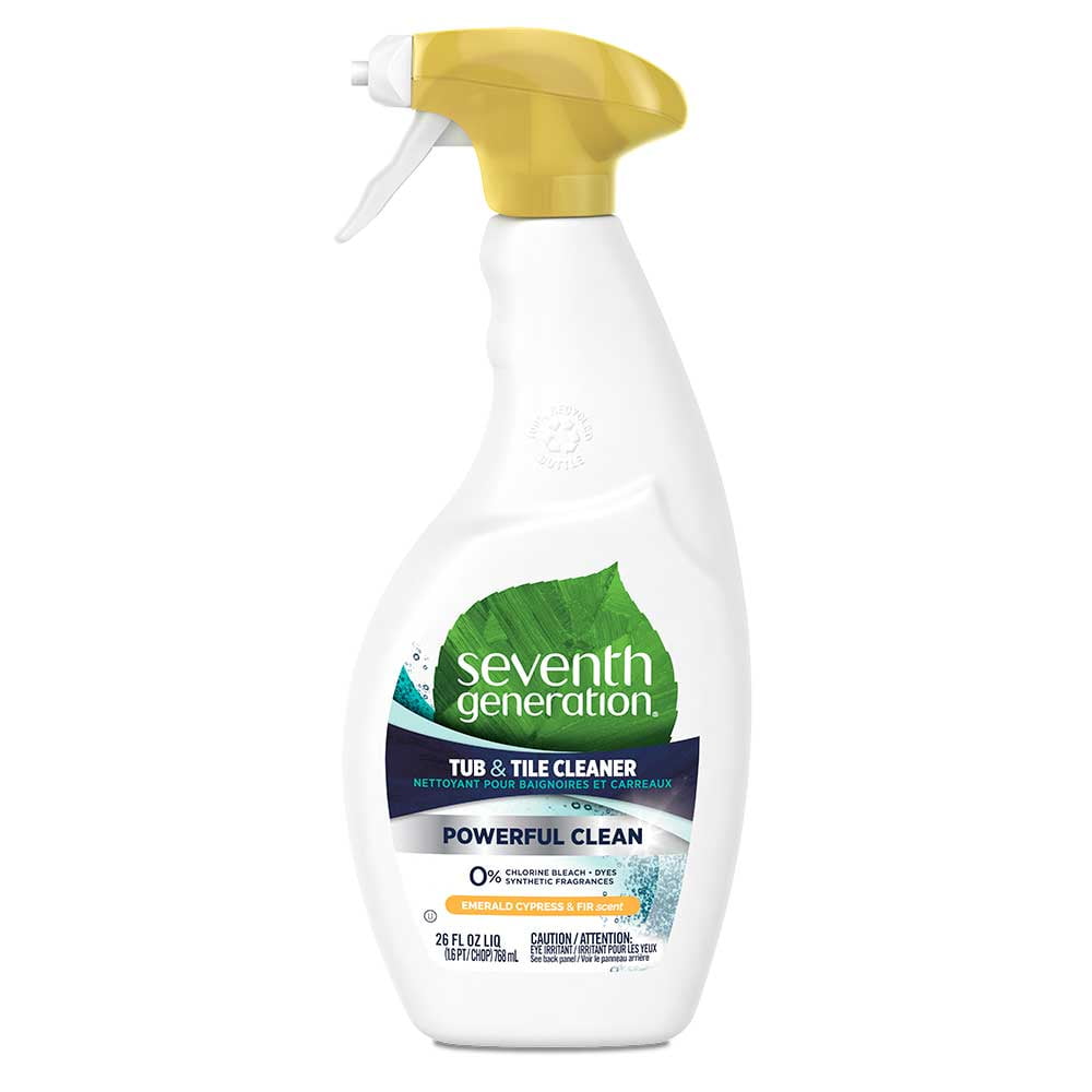 Seventh Generation Tub and Tile Cleaner, Emerald Cypress, 26 Ounce ...