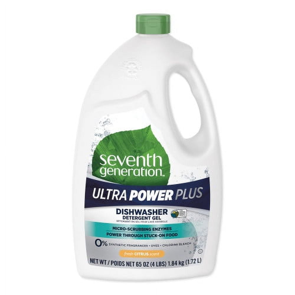 New Seventh Generation Natural Automatic Dishwasher Gel, Ultra Power ...