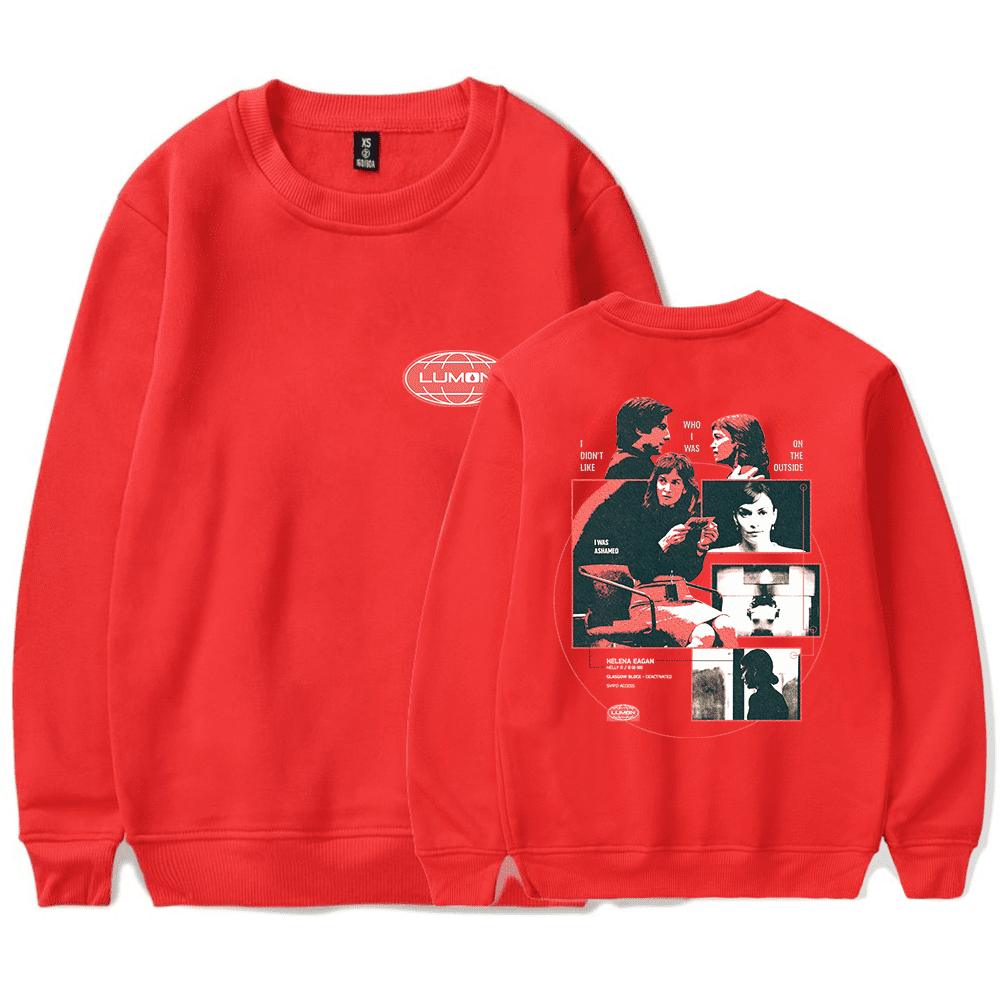 Severance Lumon Merch Sweatshirt Helena Helly Crewneck Long Sleeve Fans ...