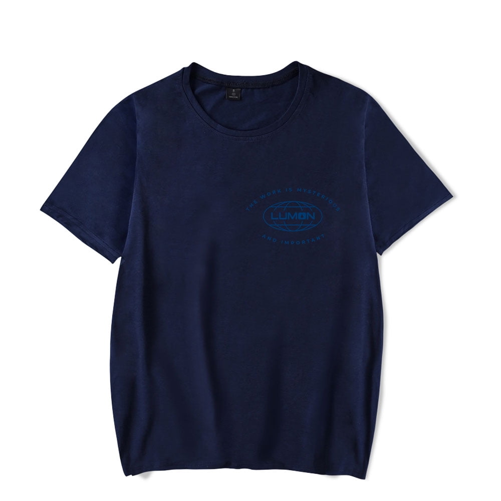 Severance Merch T-Shirt Lumon Tees The Work Is Mysterious Blue Logo T ...