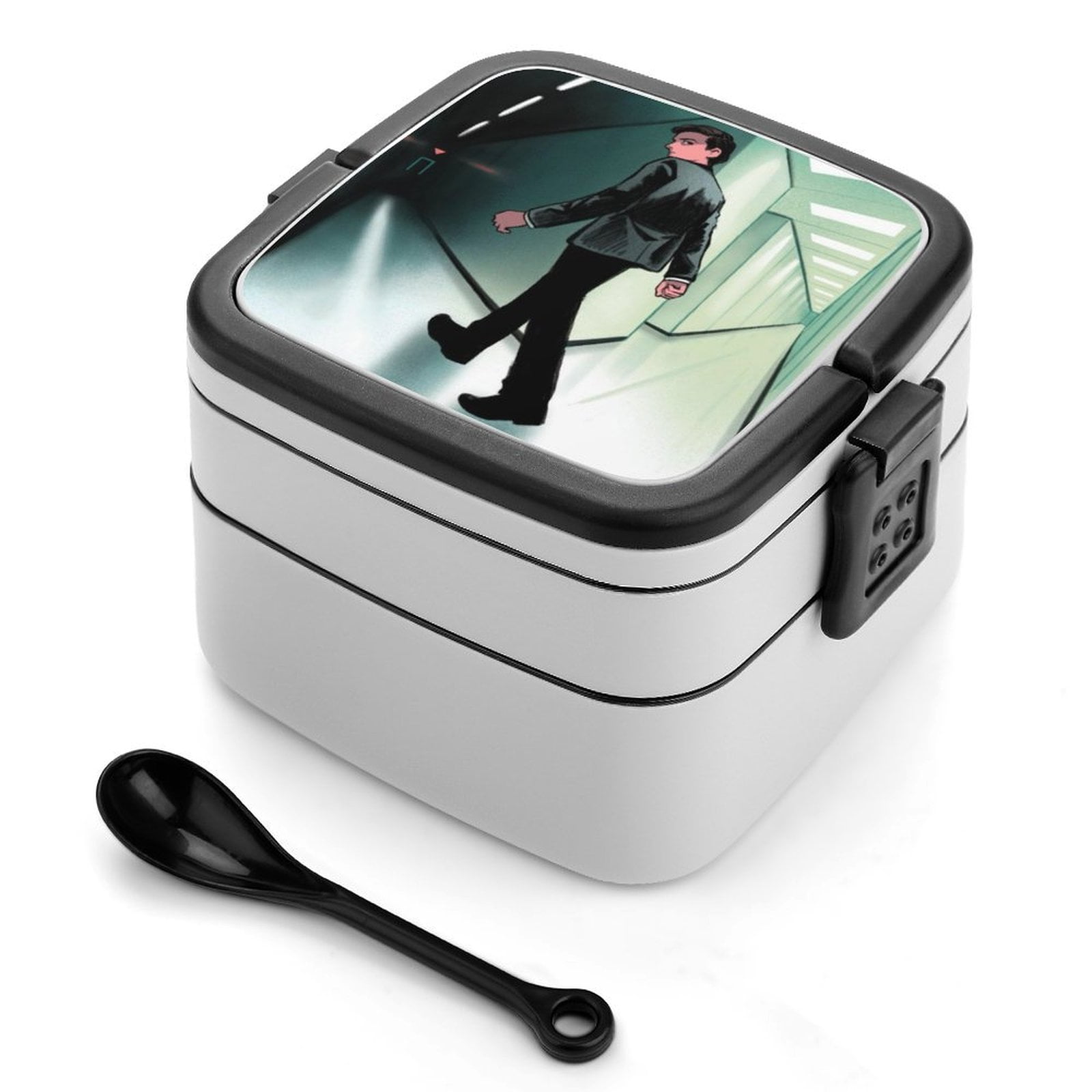 Severance Reusable Bento Boxes Lunch Box Double Layer Stackable ...