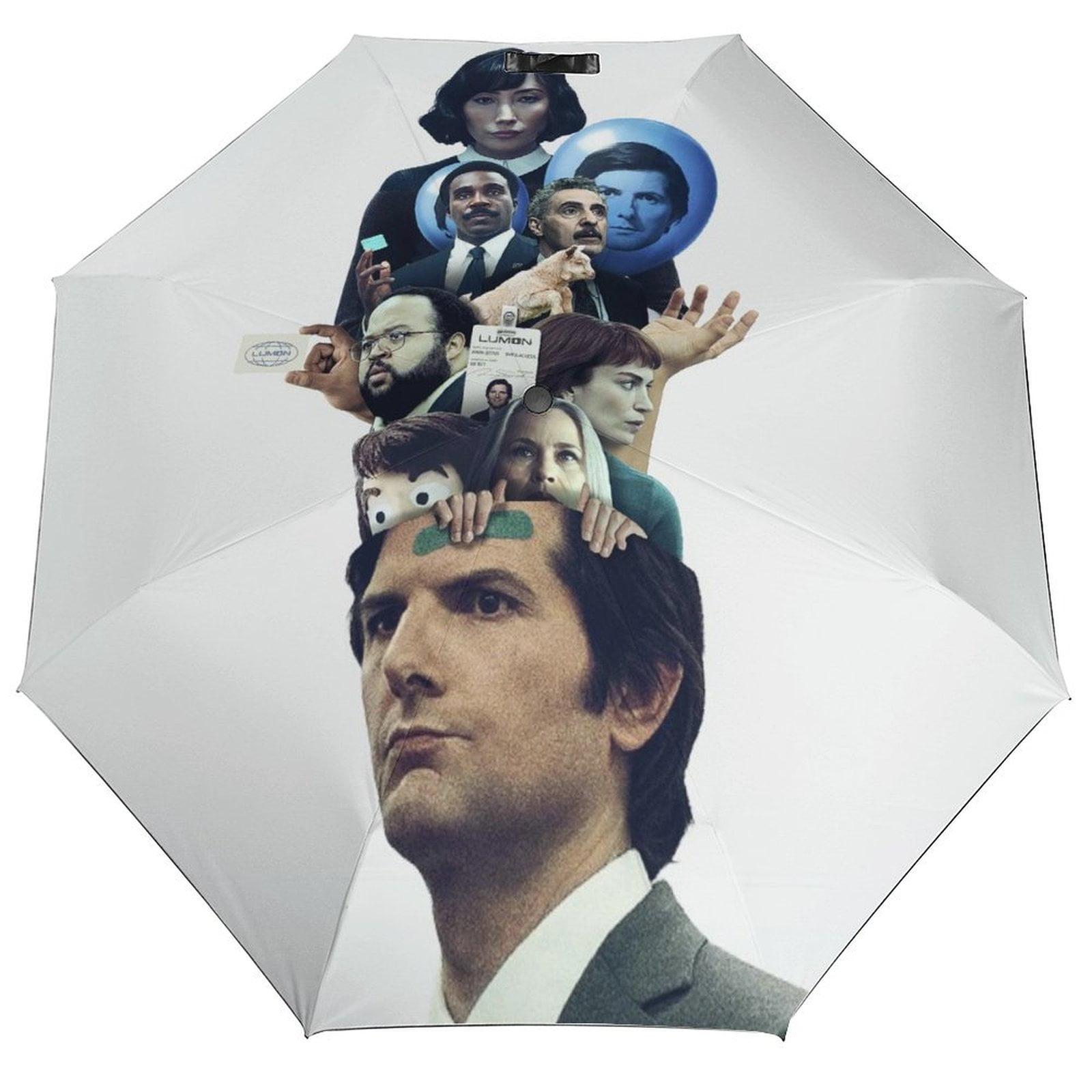 Severance Travel Automatic Folding Rain Umbrellas with Cover Bag ...