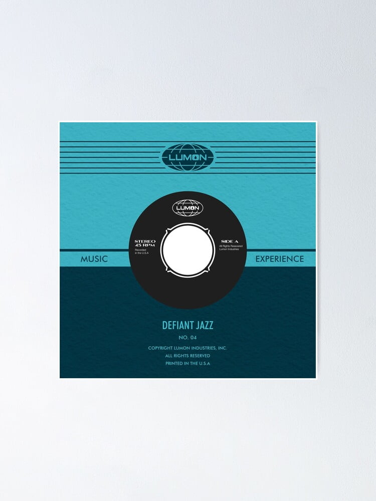 Severance defiant jazz vinyl Canvas Poster Decor Landscape Office Room ...