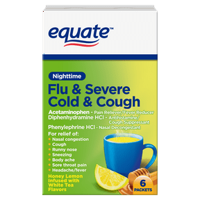 Equate Vapor Ice® Non Drowsy Daytime Cold and Flu Relief, 24 Caplets ...