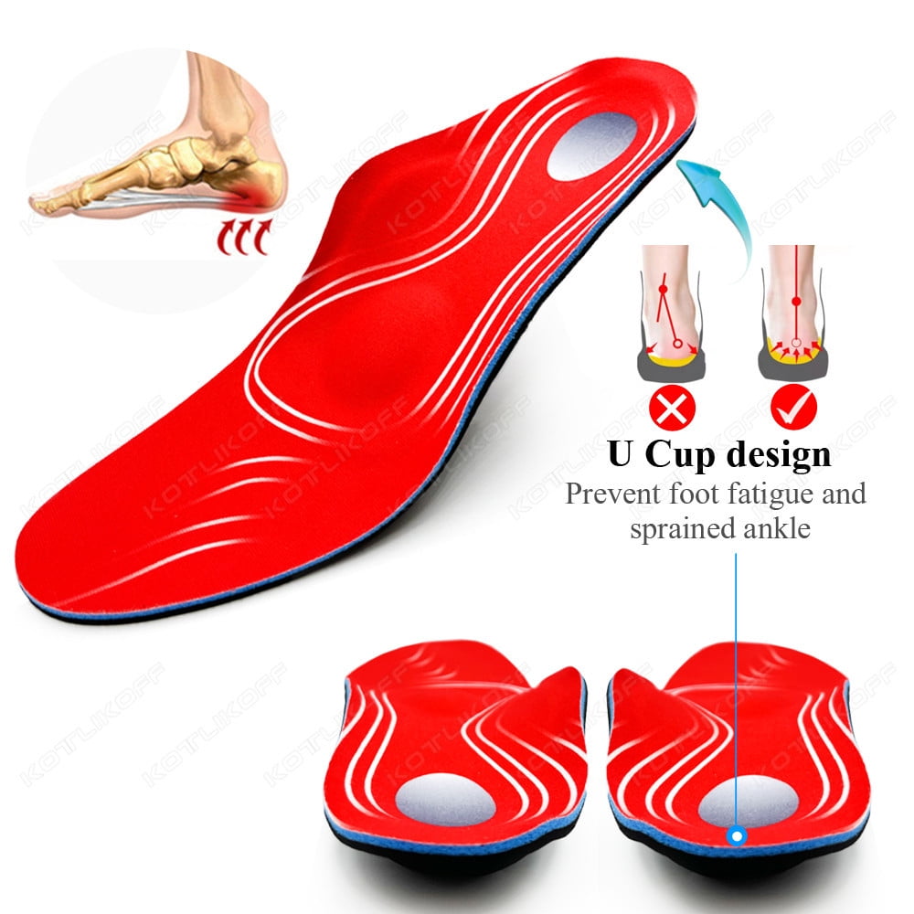 Severe Flat Feet Insoles Orthotic Arch Support Inserts Orthopedic Shoes ...