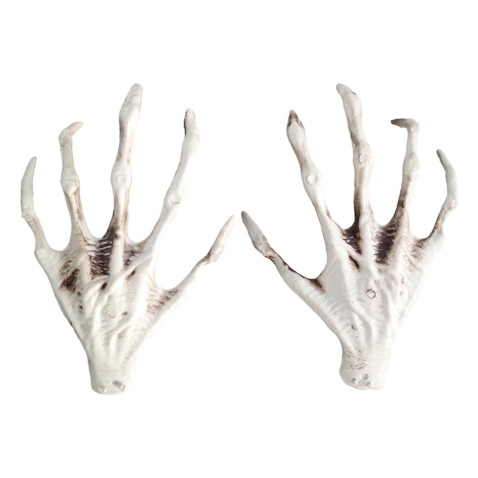 Severed Plastic Skeleton Hands, Realistic Life Size Fake Human Bones ...