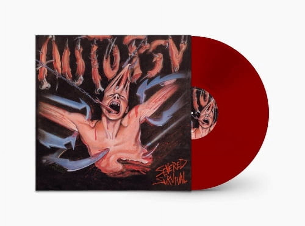 Autopsy Severed Survival (Red Vinyl LP) (Vinyl Record) 12" Album ...