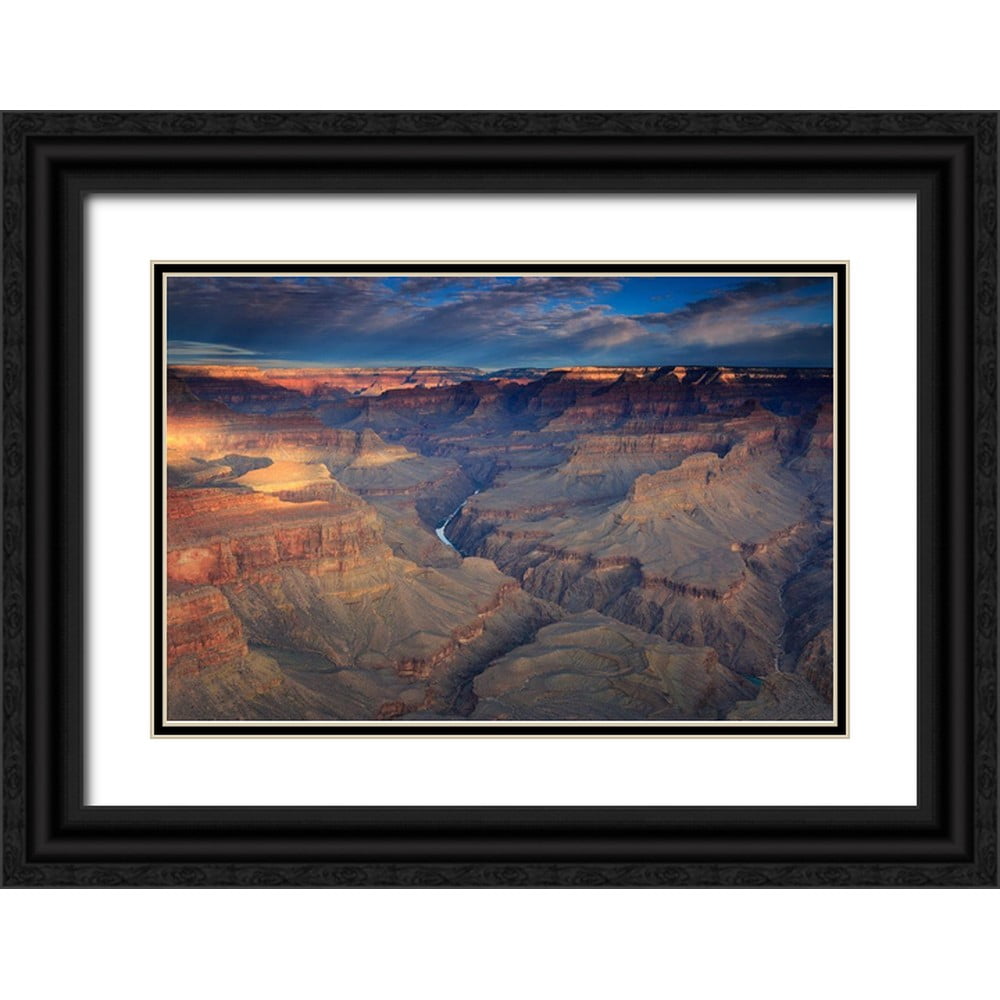 Severn, Shawn/Corinne 18x13 Black Ornate Wood Framed with Double ...