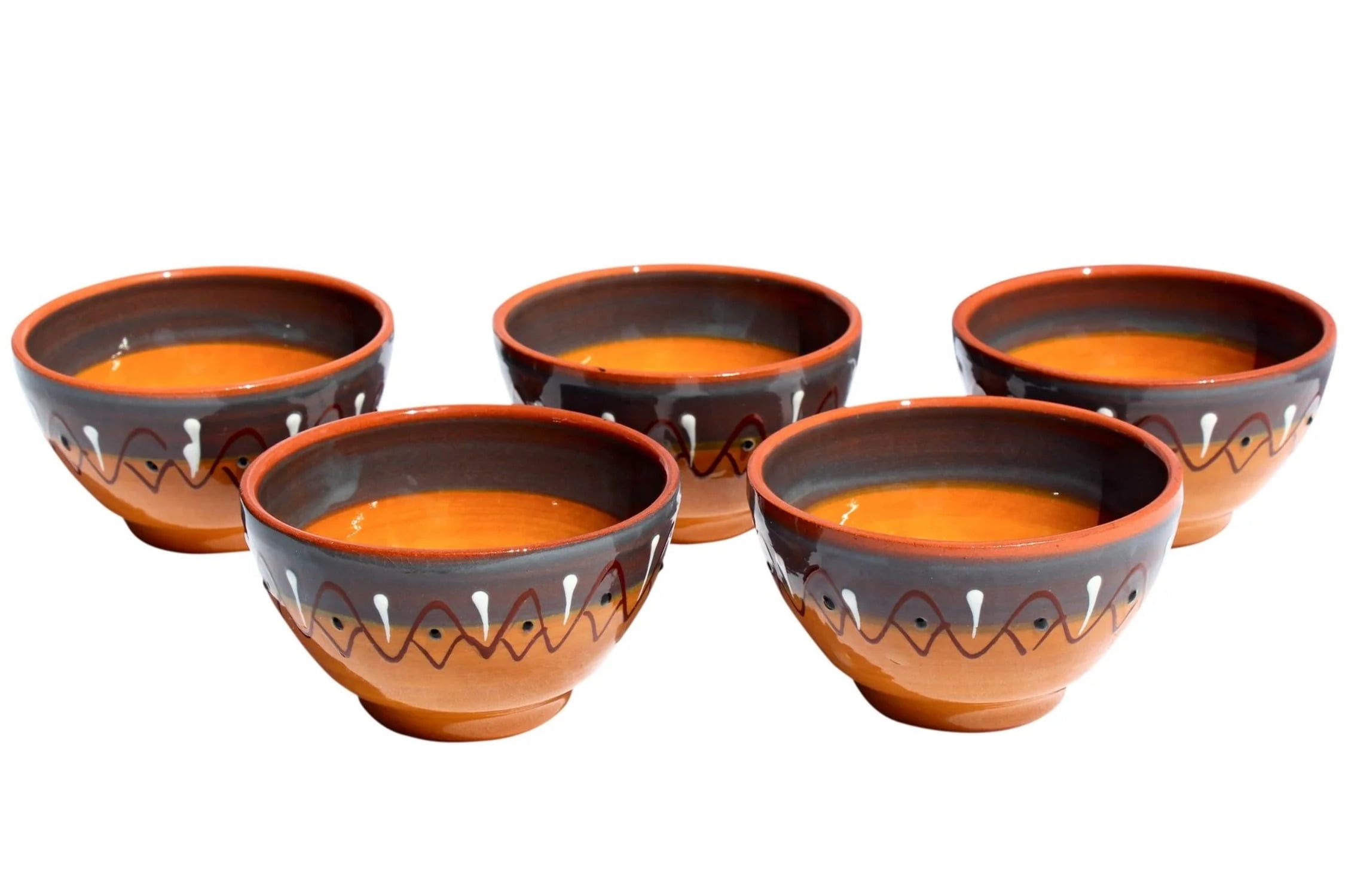 Sevilla Salsa Bowl Set of 5 - Hand Painted From Spain - Walmart.com