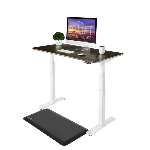 Seville Classics AIRLIFT S3 Electric Height-Adjustable Standing Desk ...