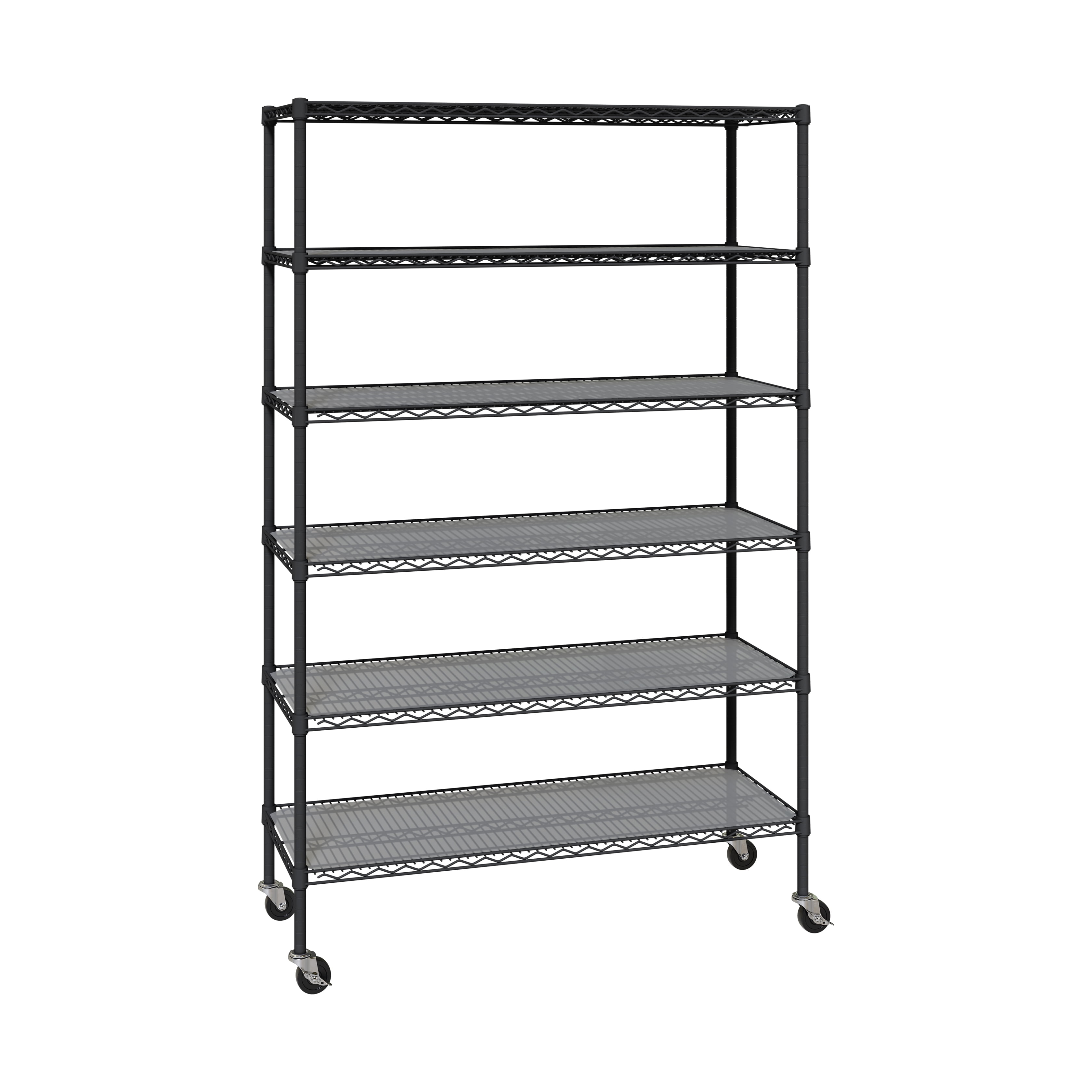 Seville Classics Solid Steel Wire Shelving Storage Unit Adjustable ...