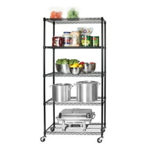 Seville Classics 7-Tier NSF 21-Bin Rack, 36" W x 14" D x 56" H, Gray ...