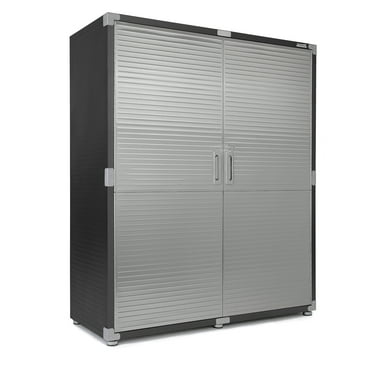"Seville Classics UltraHD Heavy Duty Steel Locking Storage Cabinet, 36 ...