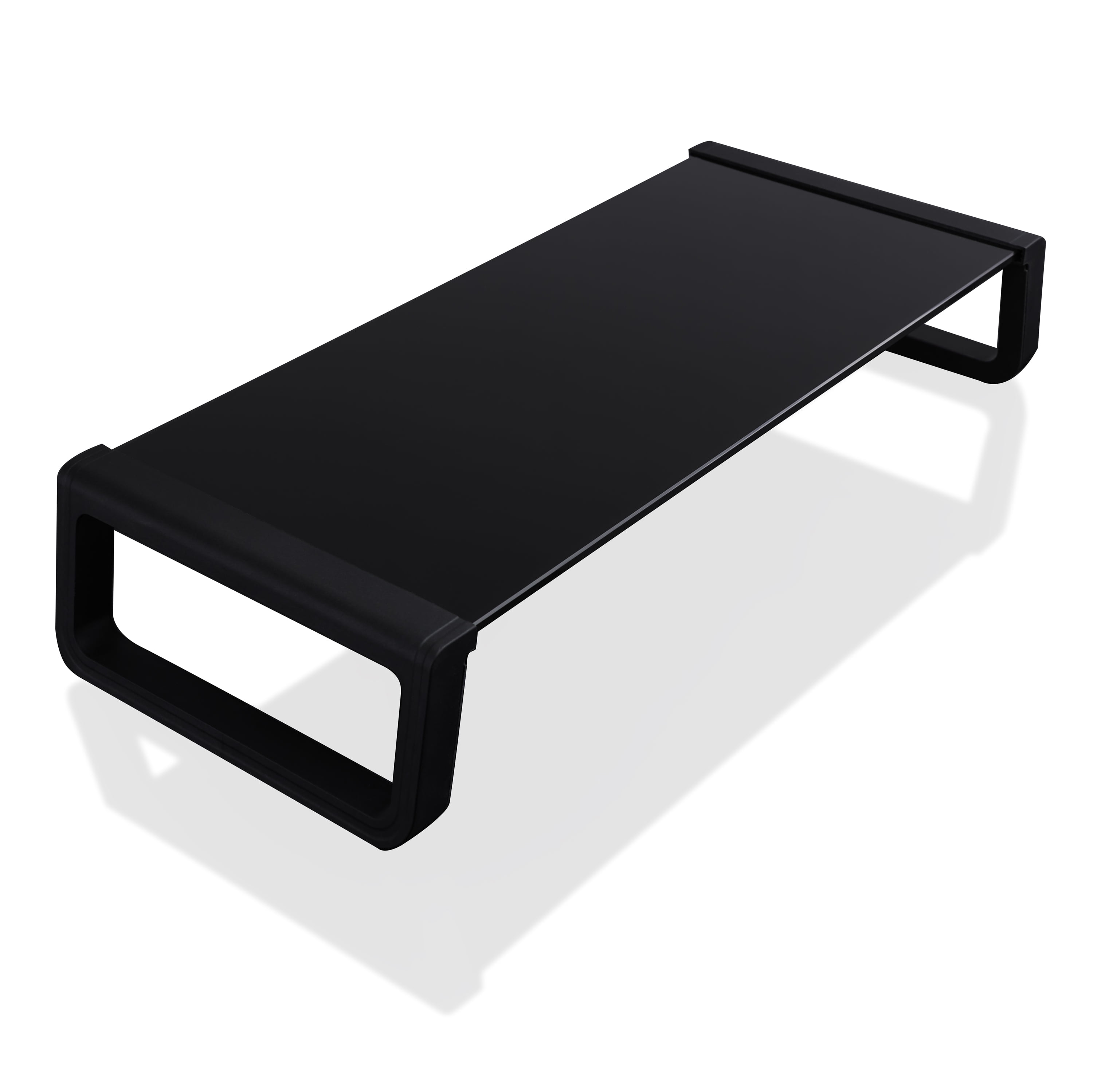 Seville Classics airLIFT 21" Tempered Glass Elevated Desk Stand ...