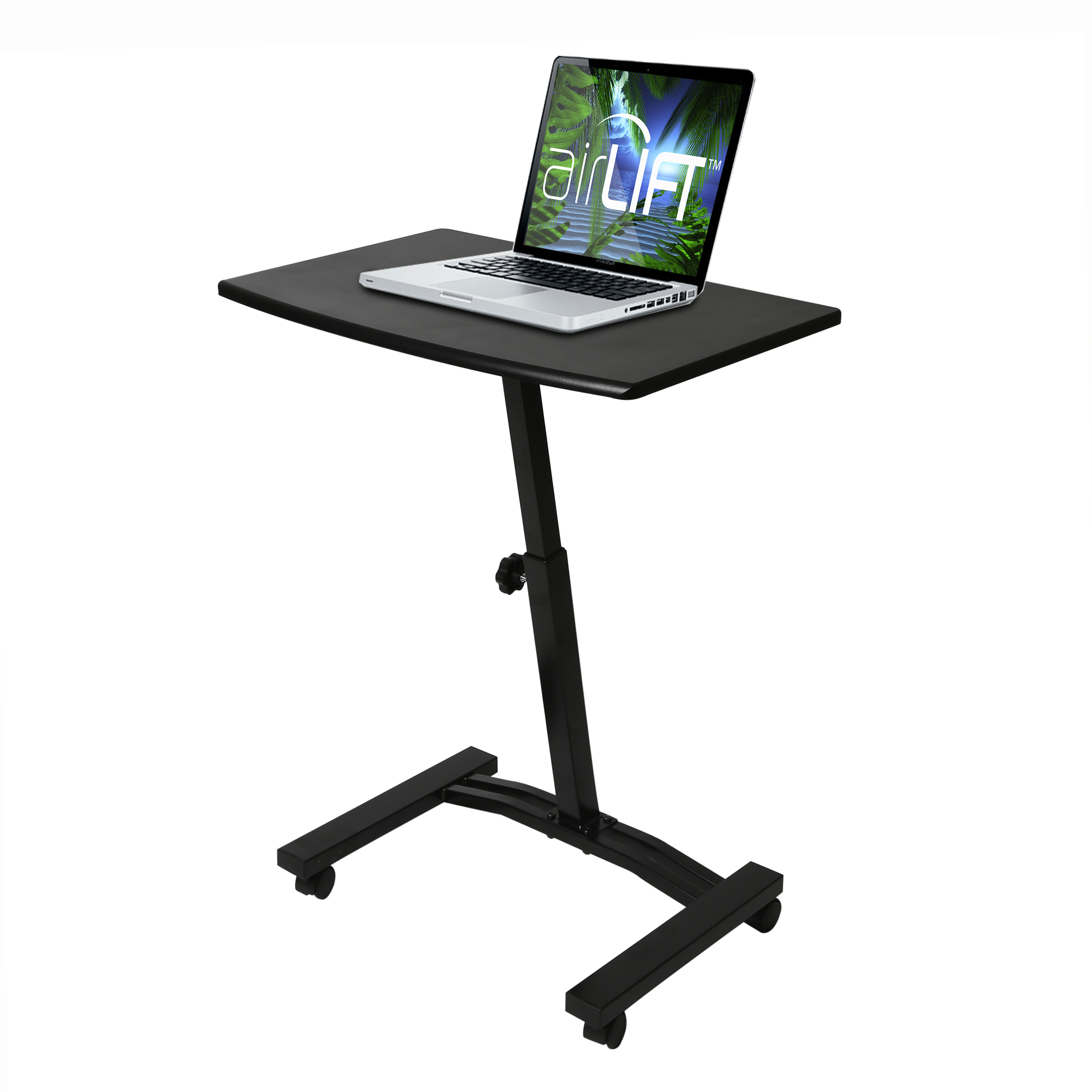 Mount-It! Mobile Stand Up Desk | Computer Rolling Presentation Cart ...