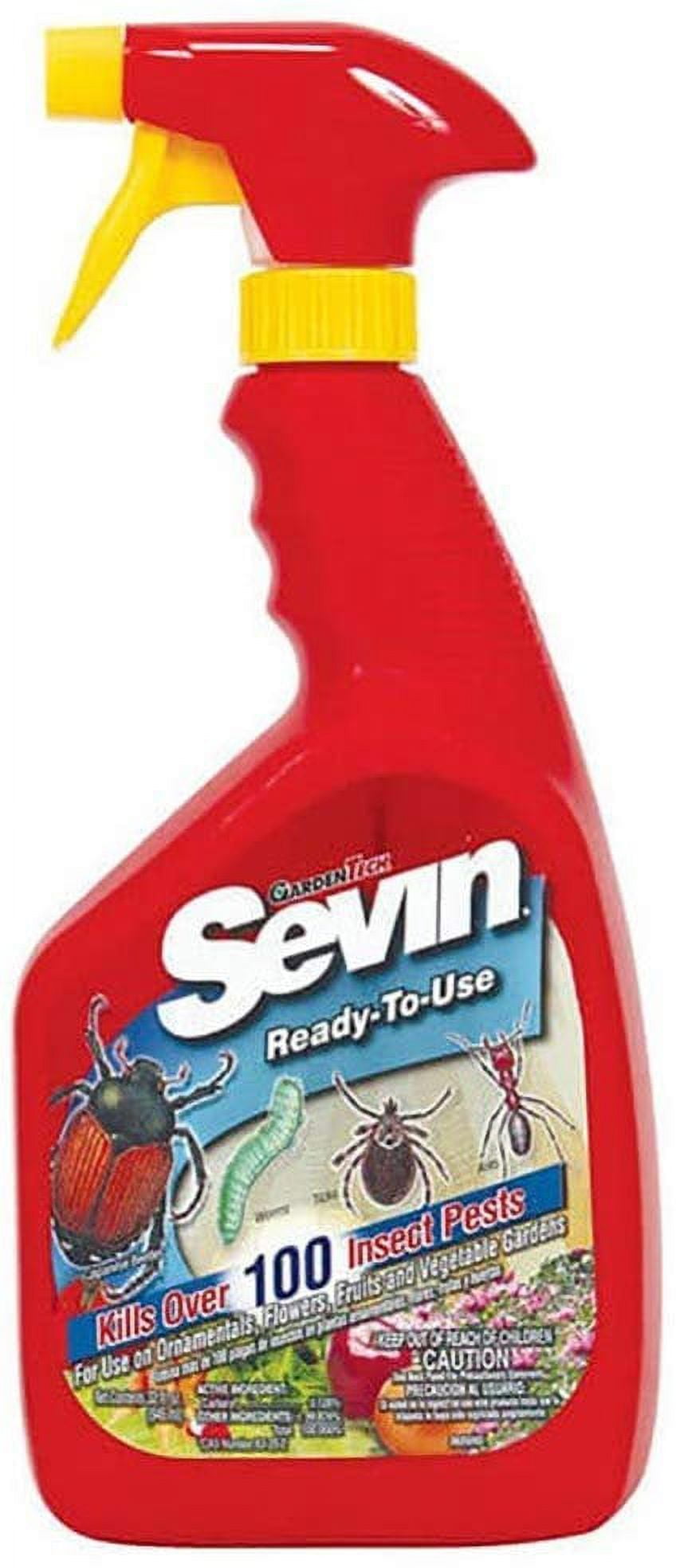 Sevin 100530114 GardenTech Insect Killer Ready to Use, 32oz, 32 Ounce ...