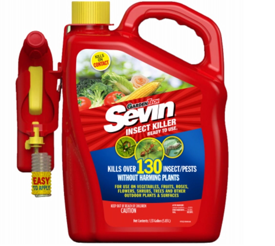 Sevin 100545278 Insect Killer With Power Sprayer, 1.33 Gallon, Each ...