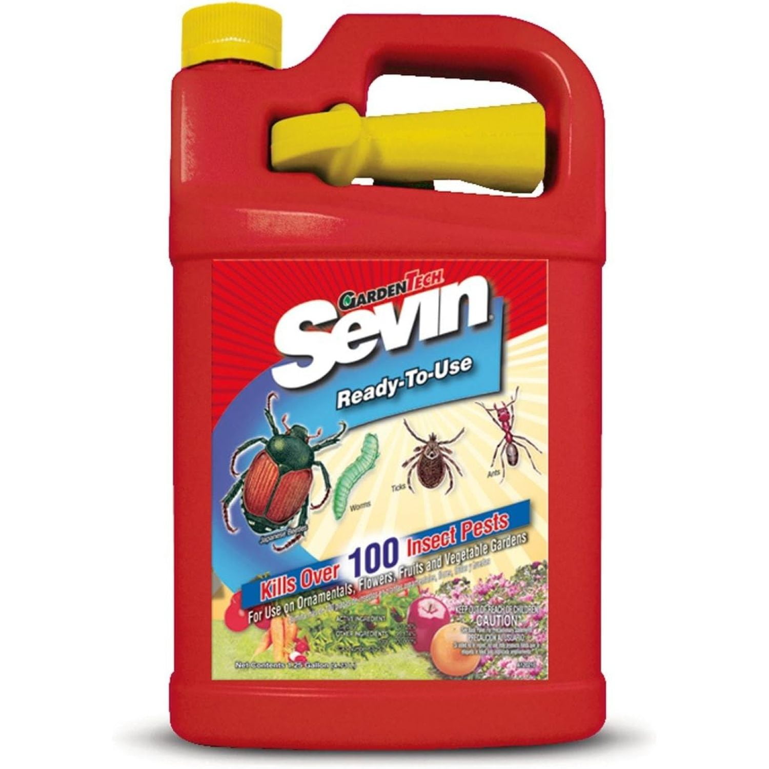 Sevin Bug Killer Multiple Insects 0.25 Gal - Walmart.com