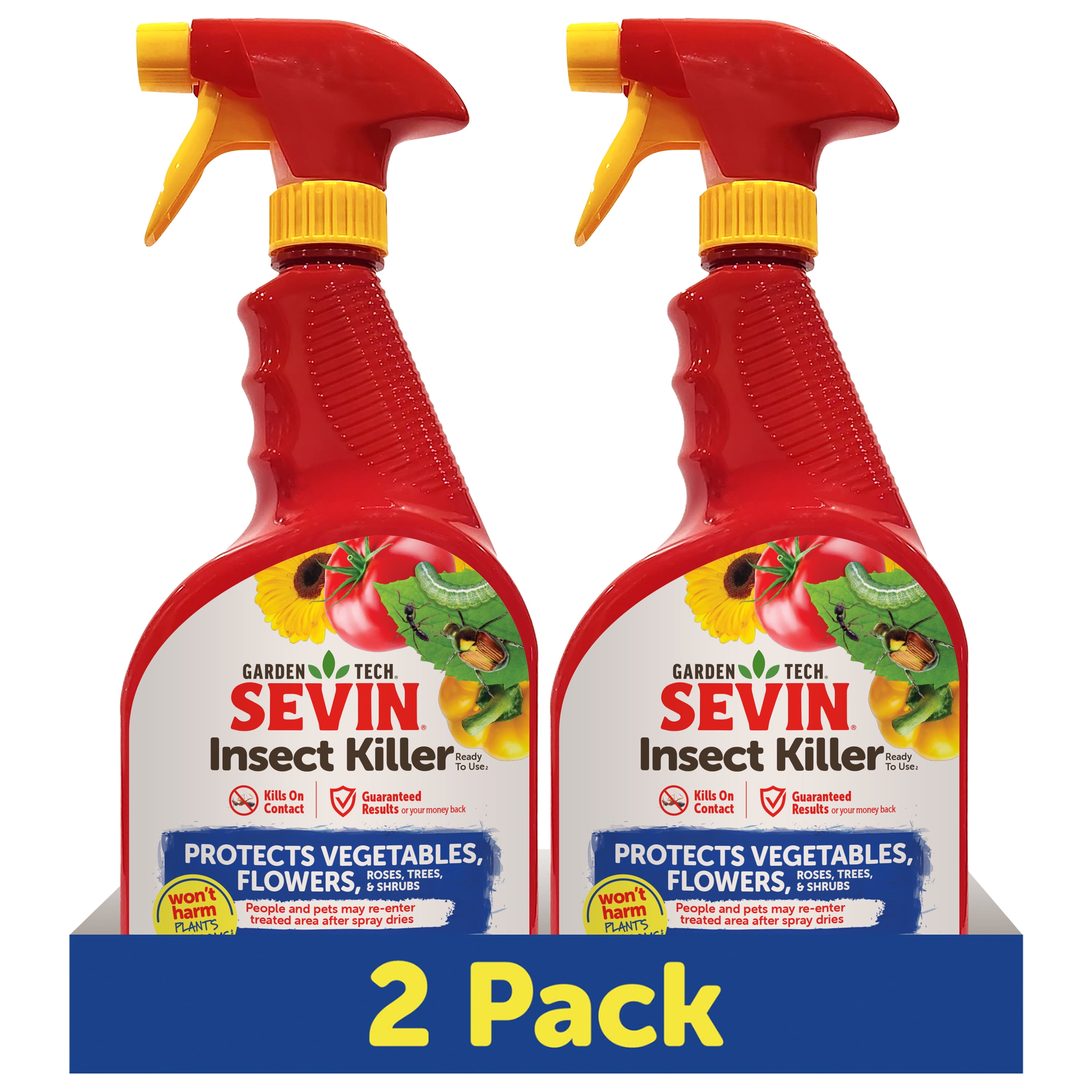 Sevin Garden Insect Killer Ready-to-Spray, 32 oz Liquid (2 Pack ...