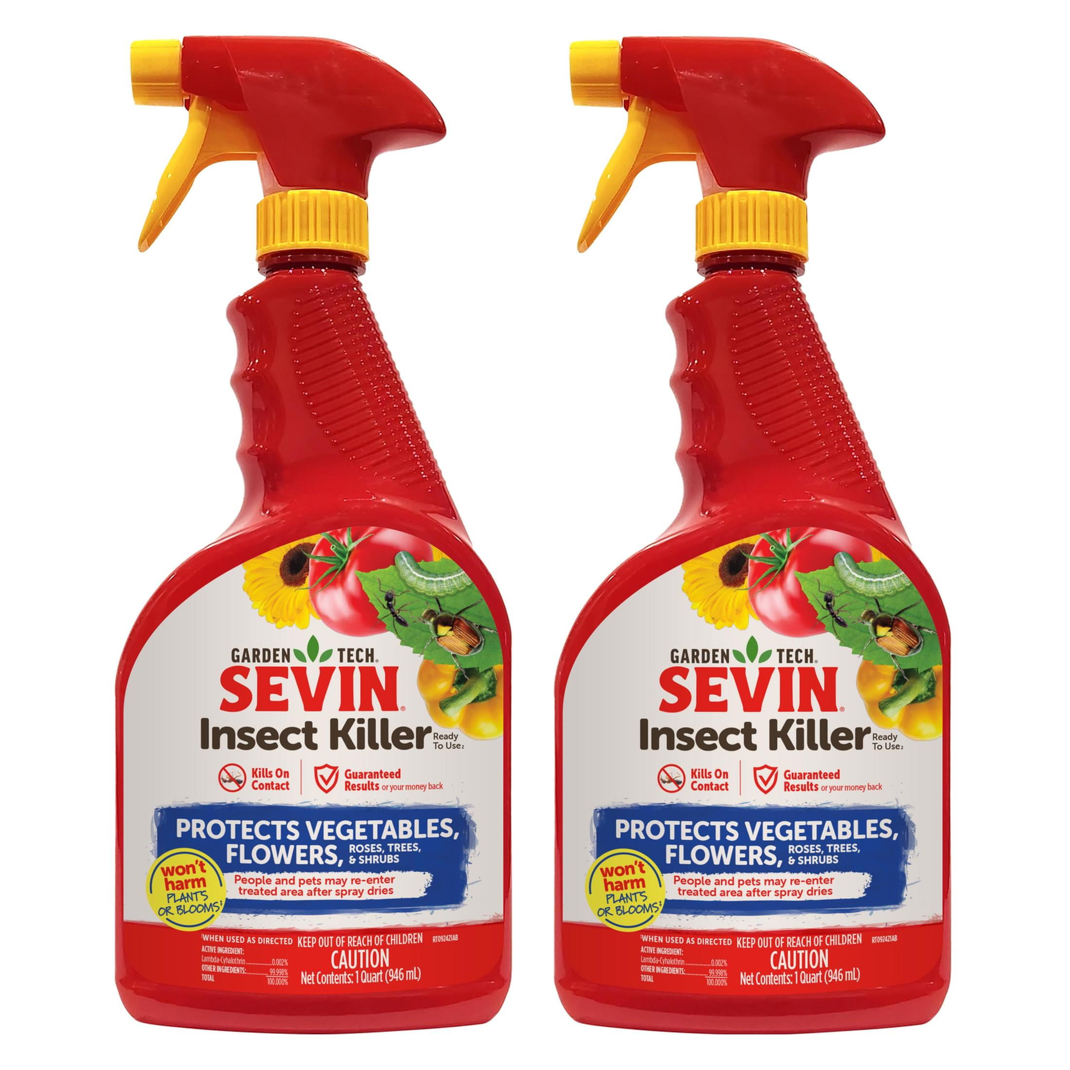 Sevin Garden Insect Killer Ready-to-Spray, 32 oz Liquid (2 Pack ...