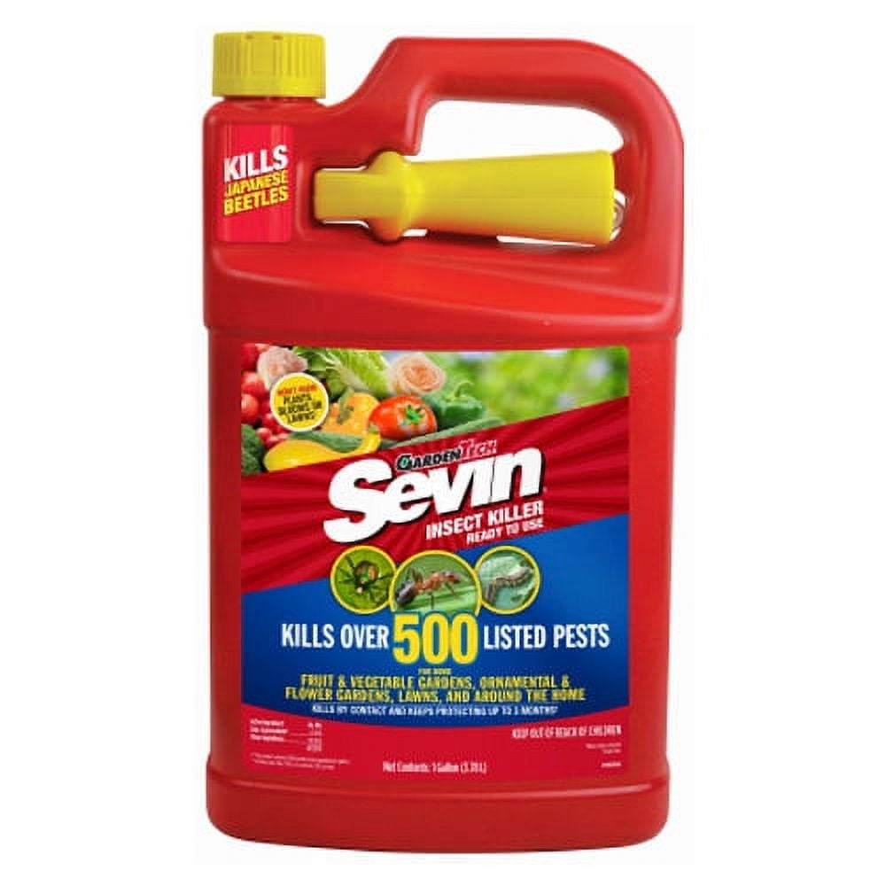 Sevin Insect Bug Killer Outdoor Lawn Ready to Use Trigger Spray, 1 ...