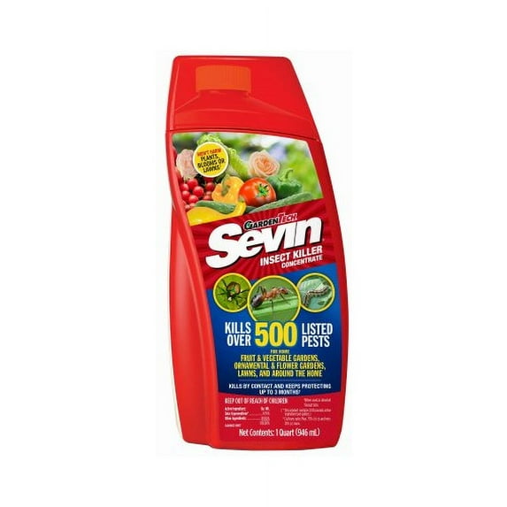 Sevin 32oz Concentrate Insect Killer Spray for Vegetable Plants and ...