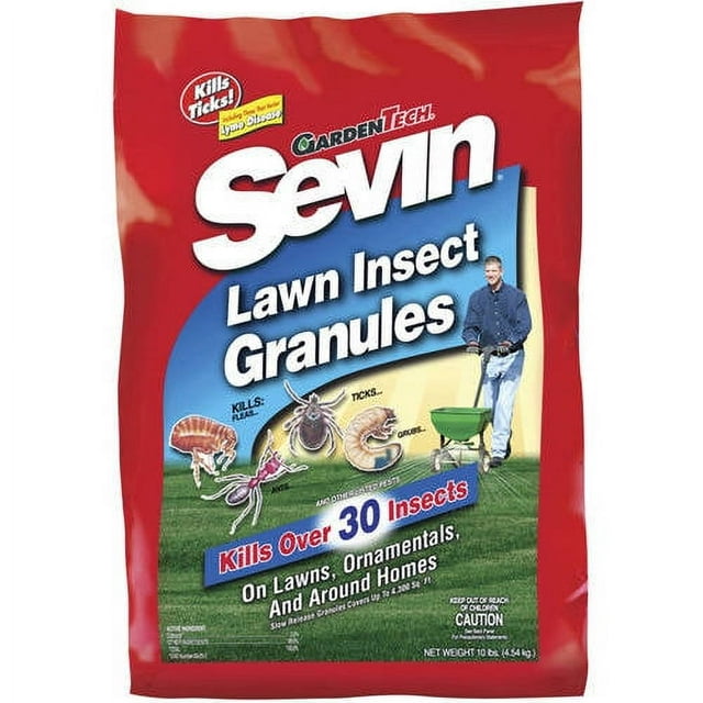 Sevin Lawn Insect Granules Pest Killer for Gardens and Yards - Walmart ...