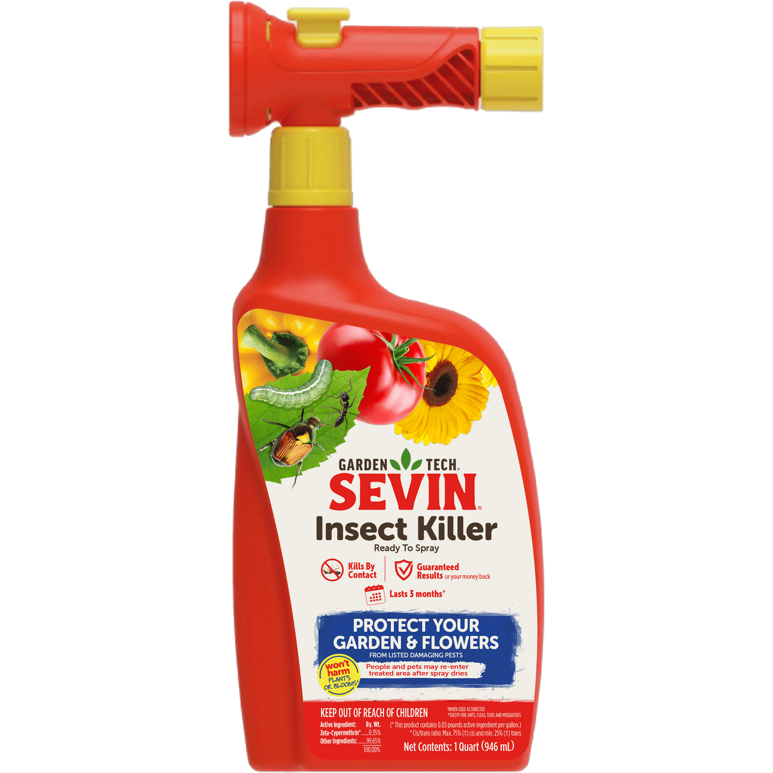Sevin Ready-to-Spray Insect Killer, 32 oz. - Walmart.com